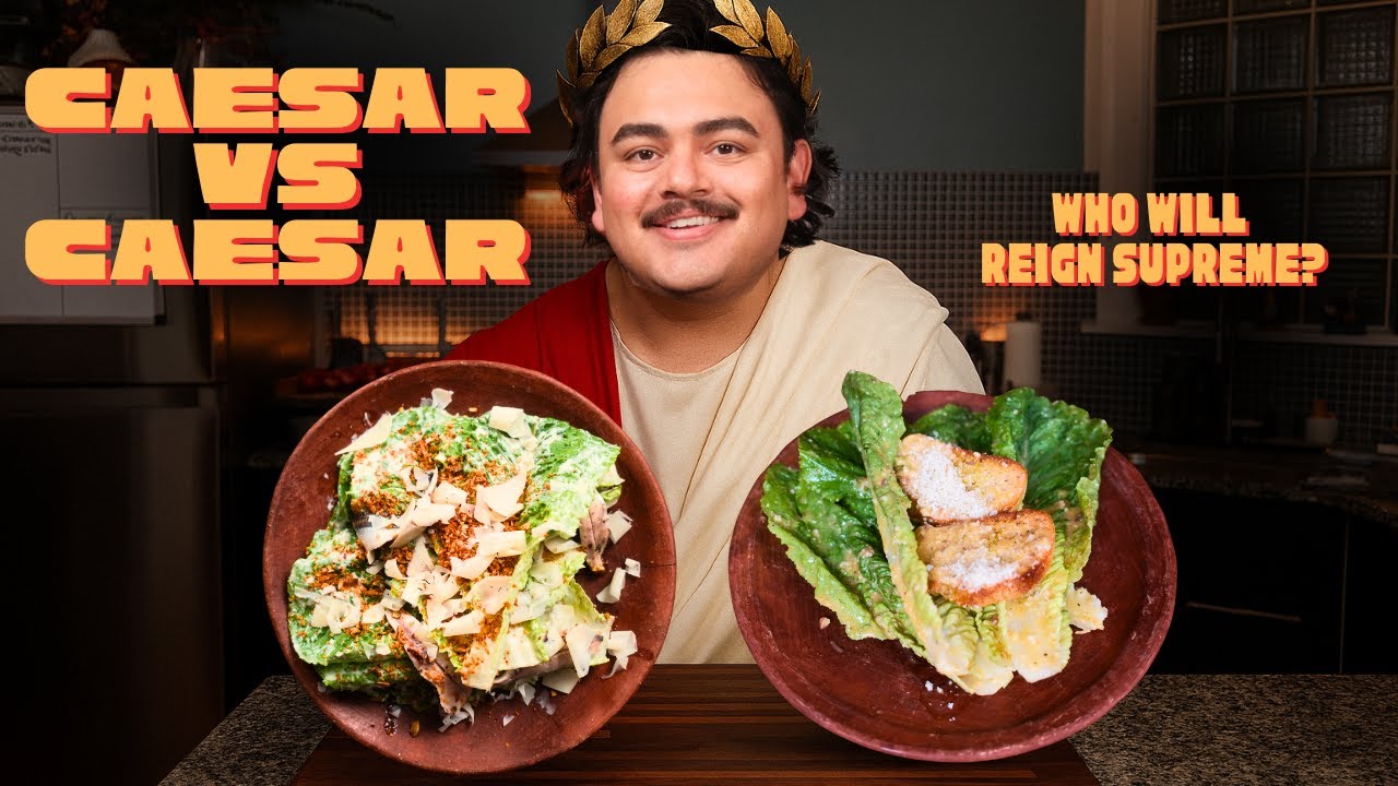 The Original Caesar Salad (Tijuana) vs My Caesar | Best Caesar? - YouTube