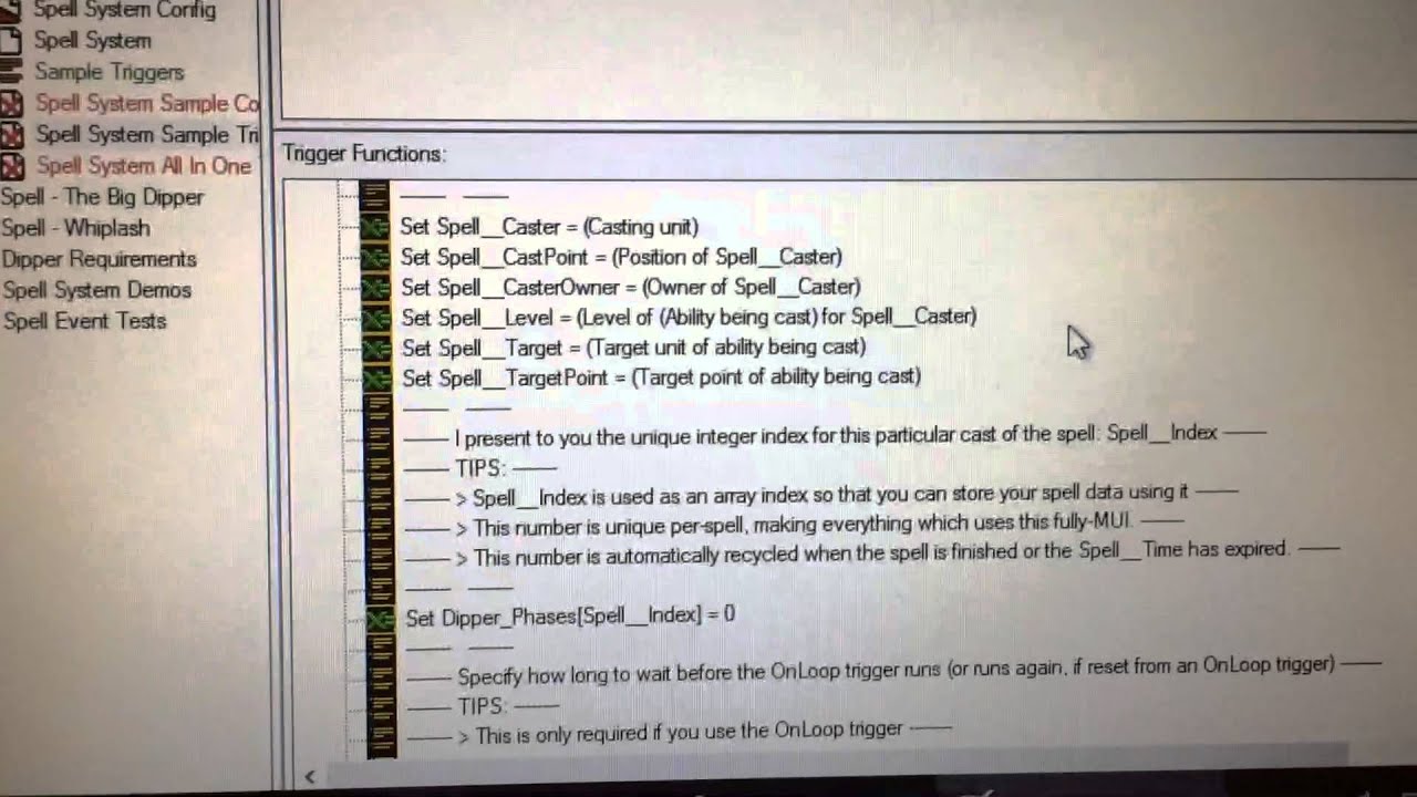 GUI Spell System Overview - YouTube
