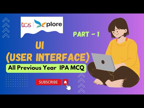 UI (User Interface) | TCS IPA Exam's MCQs | Xplore Proctered Assessment ...