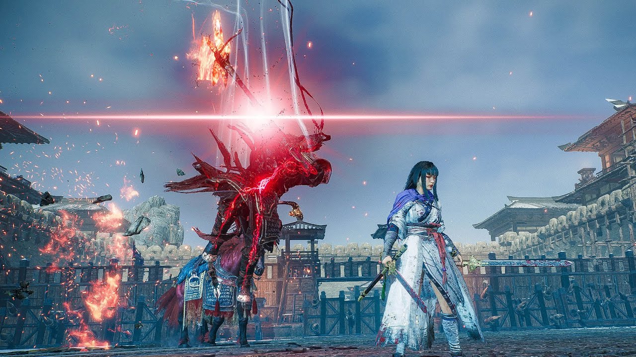 Wo Long Fallen Dynasty - Lu Bu Boss Fight (NO DAMAGE) 4K PS5 - YouTube