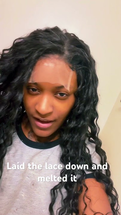 How to Quick Weave (GLUE IN) BUNDLES + Lace Closure INSTALL - YouTube