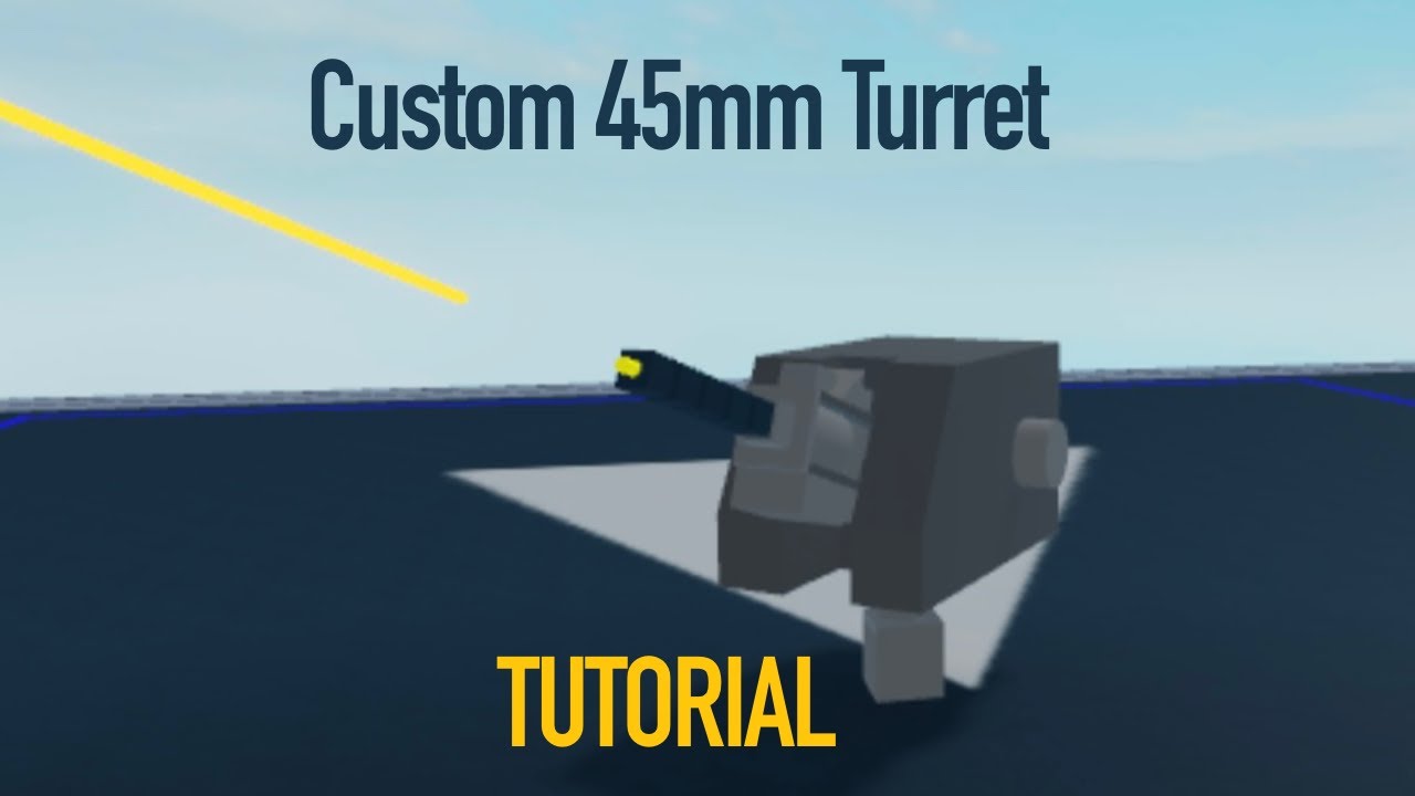 [TUTORIAL] Plane Crazy Custom 45mm Turret - YouTube