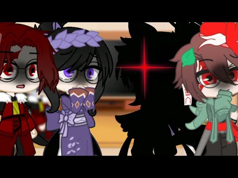 •|Yoriichi And Tamayo+Yushiro React To Tanjiro|• (Demon Slayer X Afton Family) \