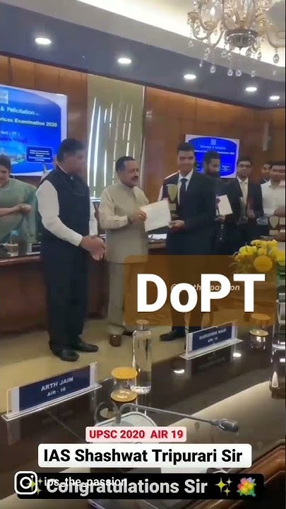 DoPT ( department of personnel and training ) mai IAS officers ki service allocation ho rhi hai ...