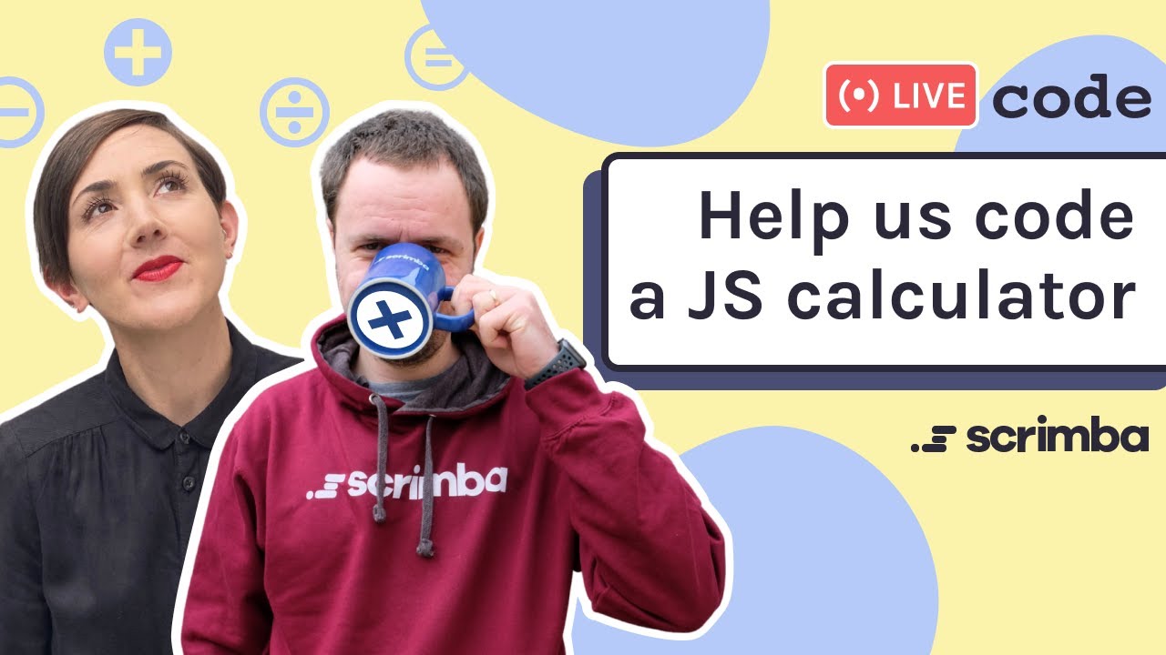 Live-code a calculator with us | JavaScript, CSS, HTML - YouTube