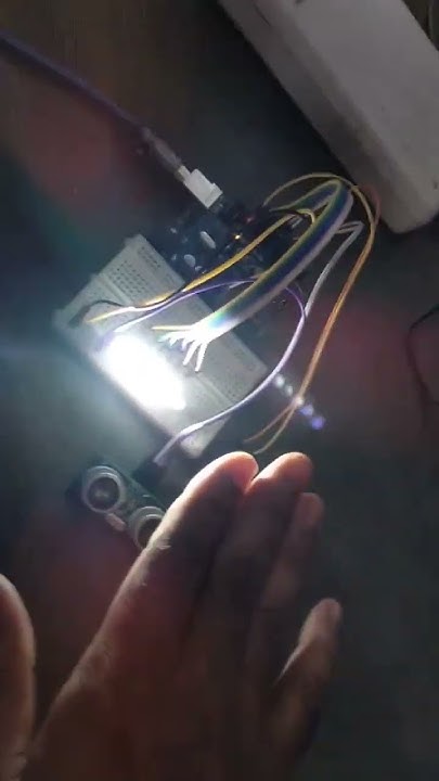 distance measuring project using Arduino#arduino #project #experiment #shorts #short# ...