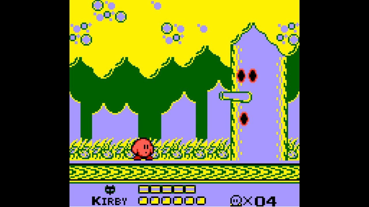 Kirby´s Dream Land (1992) - Game Boy Full Game Walkthrough - YouTube