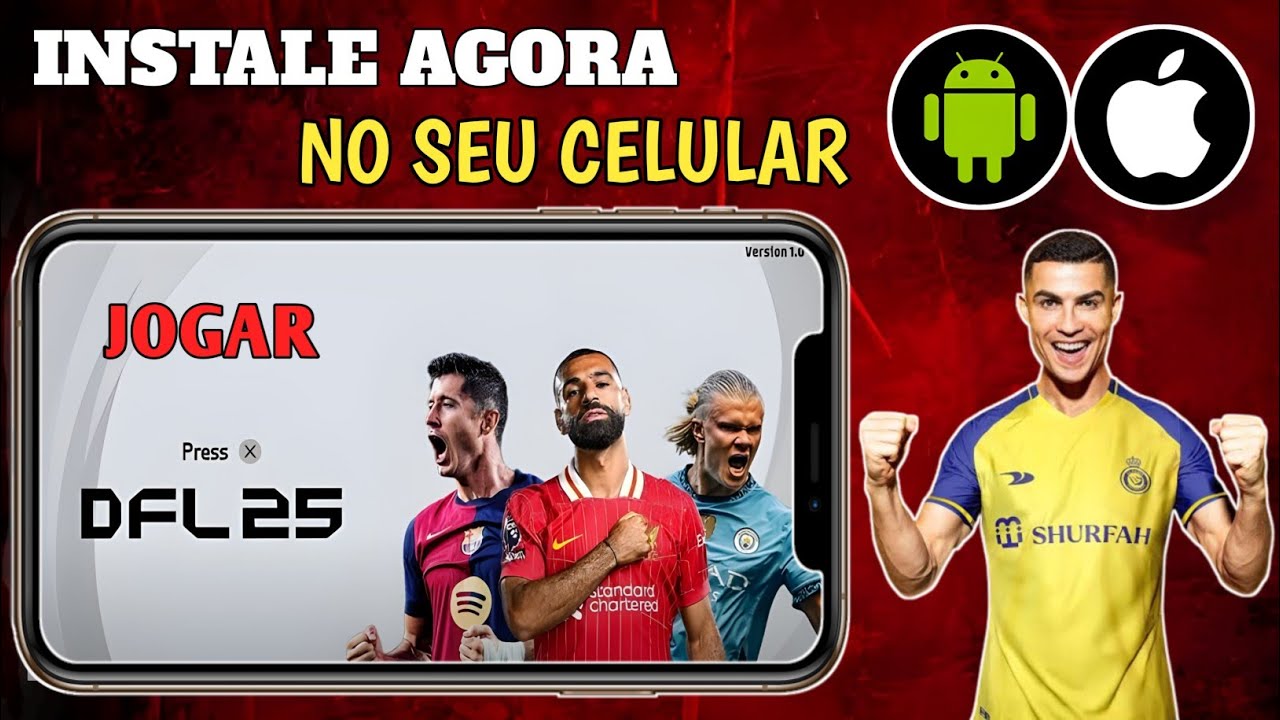 COMO BAIXAR E JOGAR DFL 25 MOBILE NO CELULAR! COMO INSTALAR DFL 25 NO CELULAR - YouTube