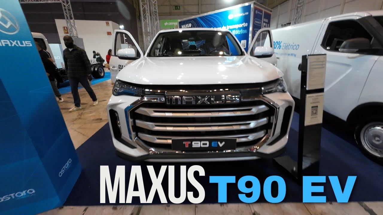 MAXUS T90 EV: PARA UMA PICK-UP 100% ELÉTRICA, NADA MAL... - YouTube