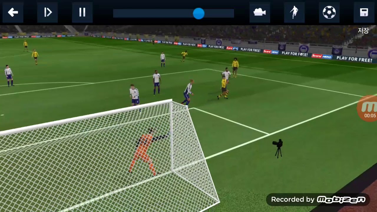 DLS18 호날두 힐슛 Ronaldo hill shoot - YouTube