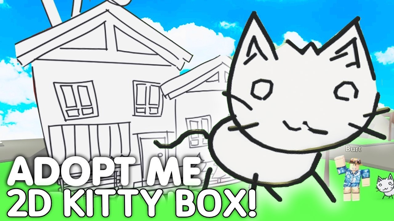 Adopt Me New 2D KITTY Update! ITS PERMANENT NOW - YouTube