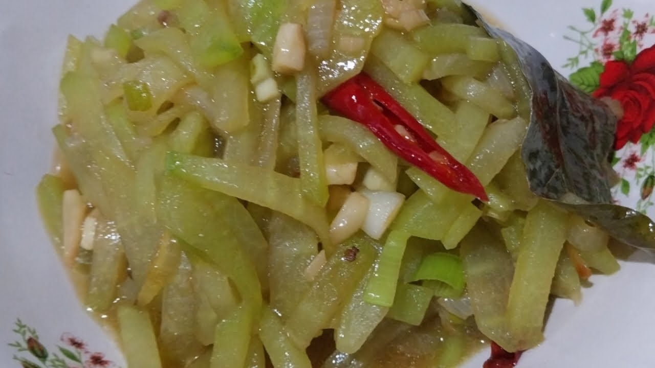 Cara masak labu siam simpel tapi rasa enak || menu sederhana masakan ...