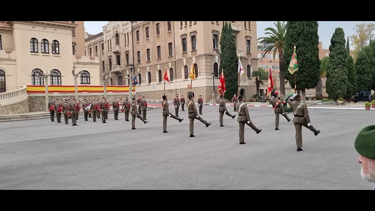 Día de la Inmaculada 2022. Acuartelamiento el Bruch - YouTube