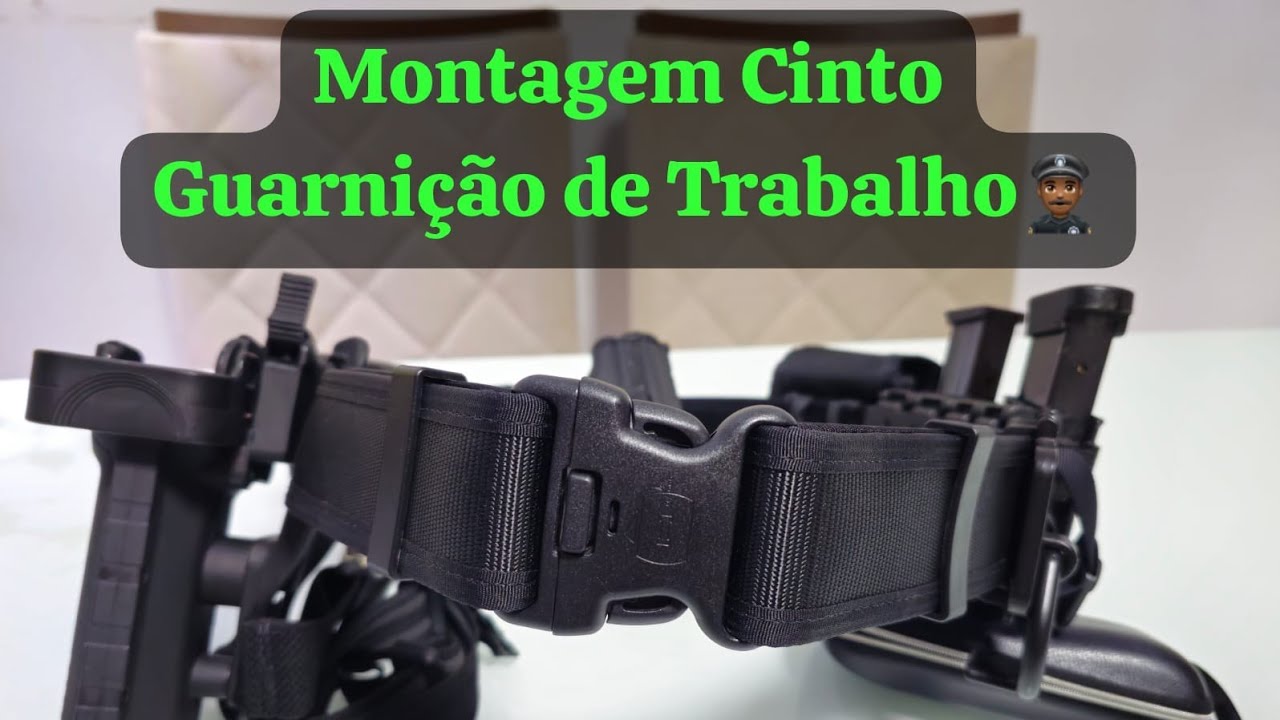 Esse é o MELHOR cinto tático/guarnição para serviço policial? Invictus ...