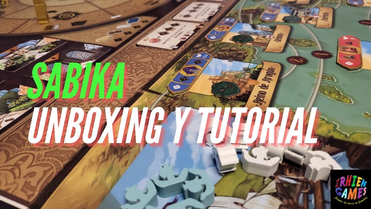 Sabika: Unboxing, Explicación y Partida - YouTube