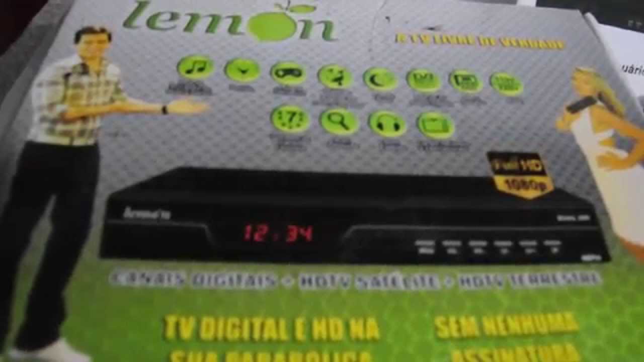 Não comprem Conversor Receptor Tv Digital Hdtv Lemon + Função Gravador ...