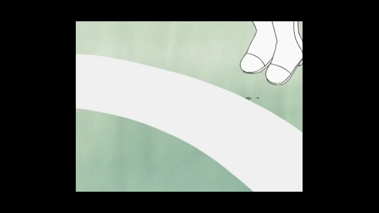 Anime white boots step on something sticky - YouTube