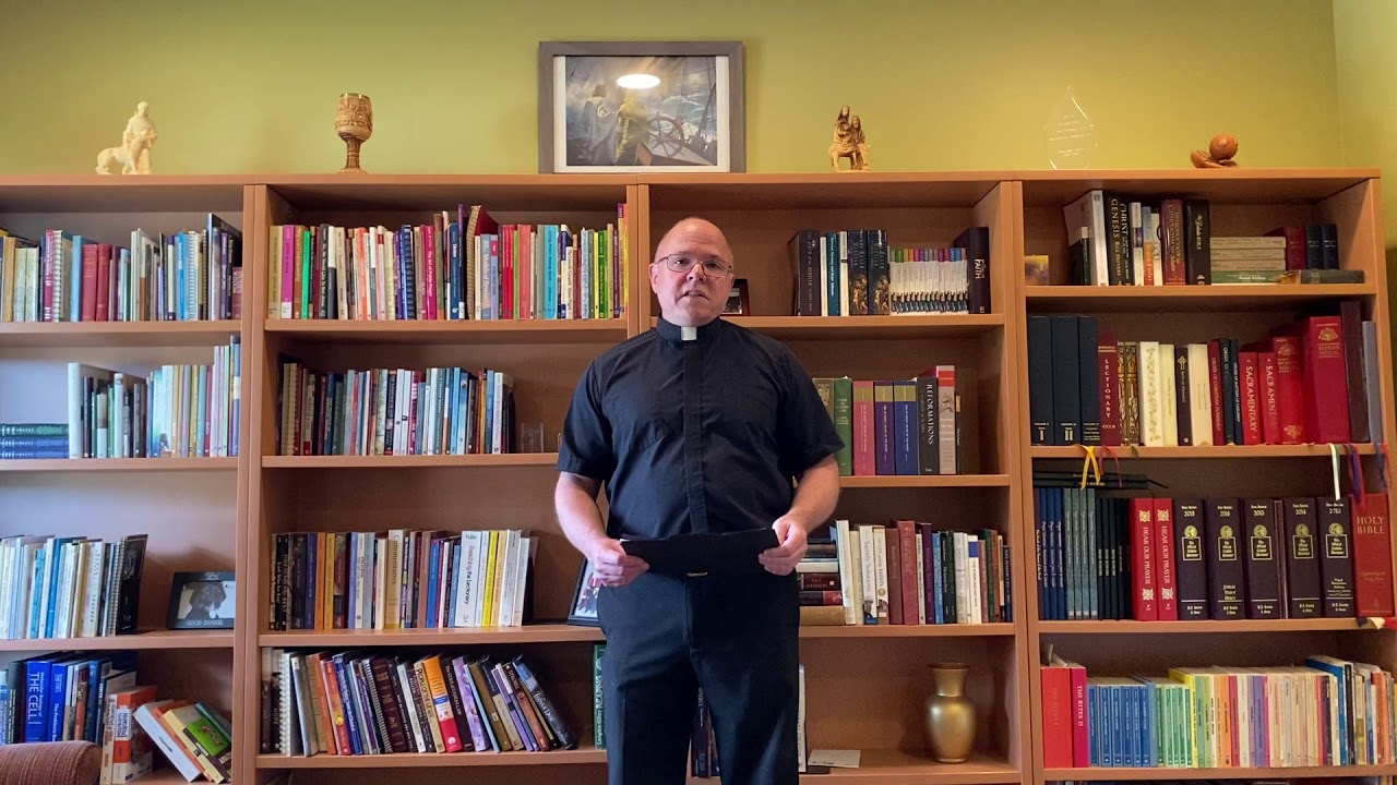 COVID-19 Update: Father Robert addresses reopening parish - YouTube