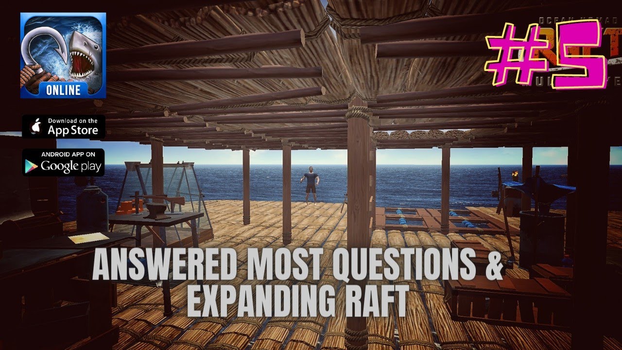 Answered Most Questions And Expand Raft - Raft Survival Multiplayer | # ...