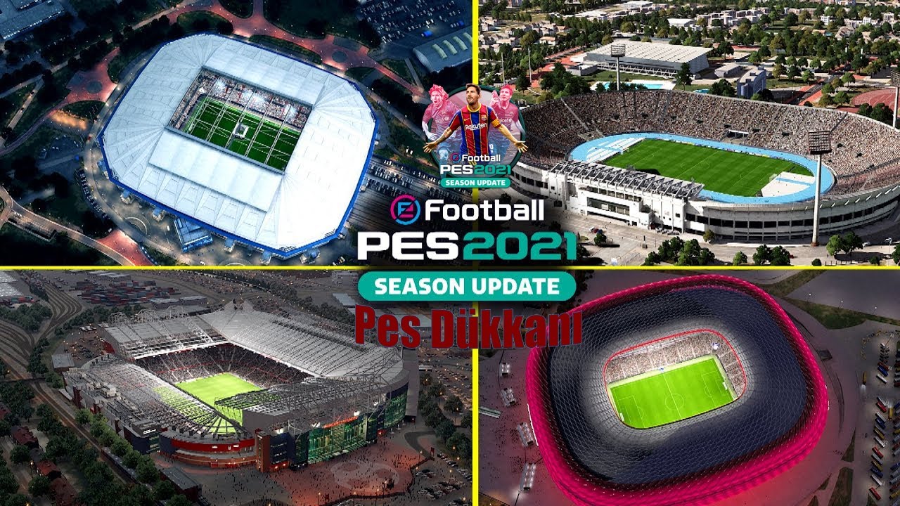 Pes 2020 / Pes 2021 - All Stadiums (Bütün Statlar) - YouTube