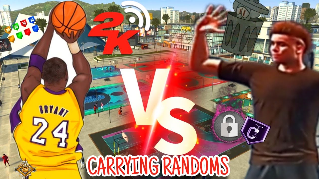 Carrying Randoms Against Kobe Bryant In NBA 2K21 Park! Lock Build - YouTube
