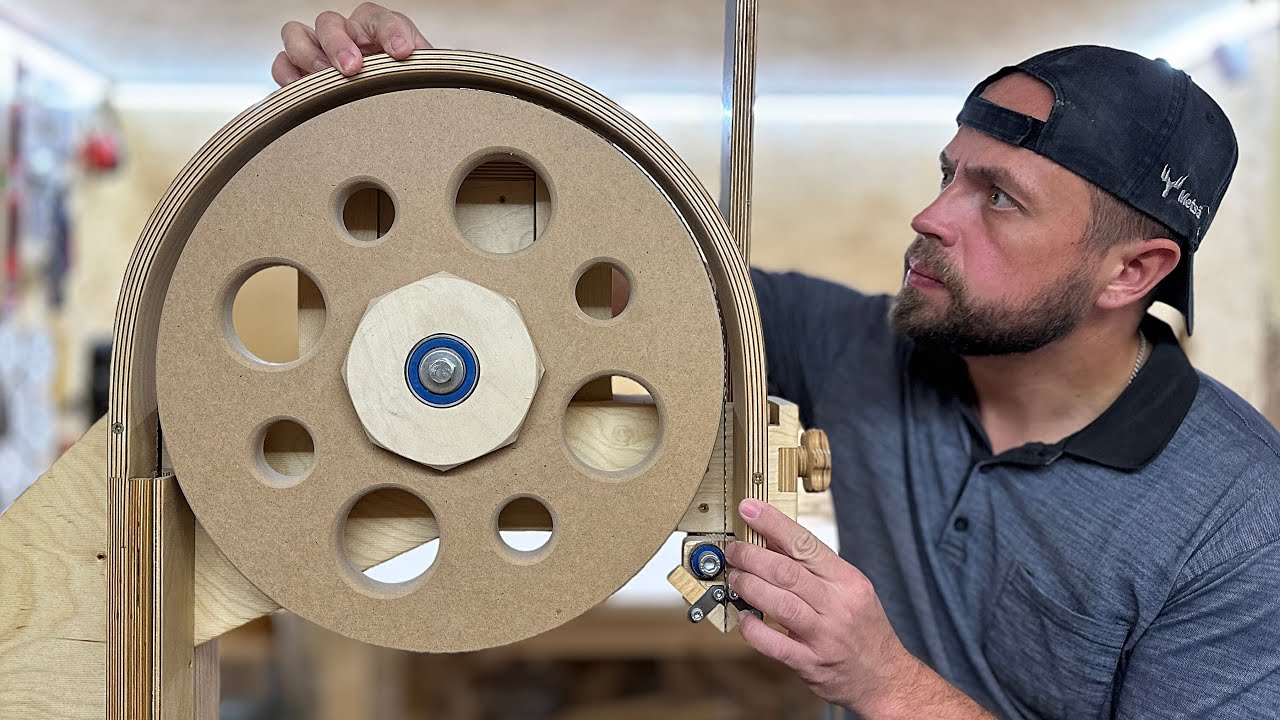 Building A Big Band Saw Machine From A Plywood Diy YouTube building-a-big-band-saw-machine-from-a-plywood-diy-youtube