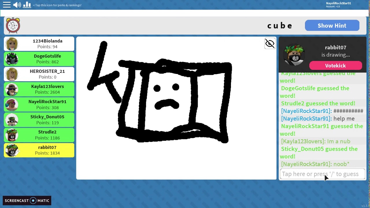 DRAW IT! |Roblox Gameplay| - YouTube