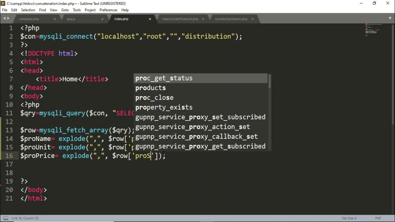 28. How to read concatenated strings in PHP, very simple and easy way ...