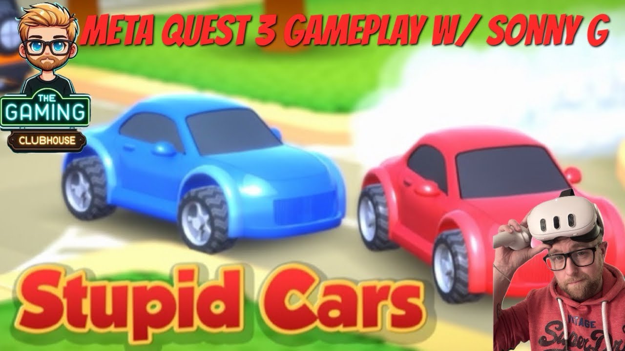 Stupid Cars VR - Collision Course - Meta Quest 3 Gameplay w/ Sonny G ...