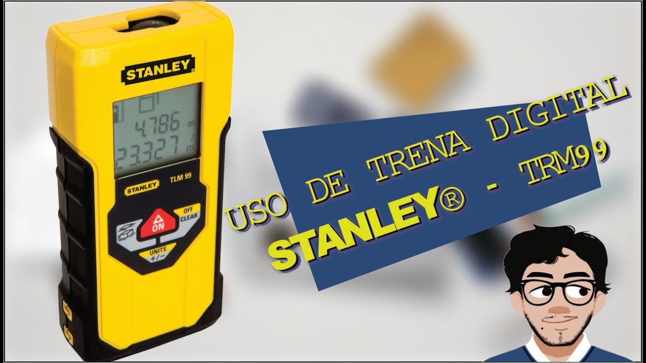 Uso de Trena Digital (Trena Laser) TLM99 - YouTube