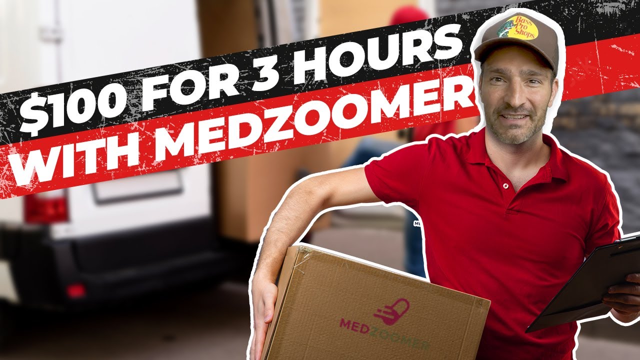 How Much Can I Make Driving w/ MedZoomer App? Easy Sign Up? - YouTube