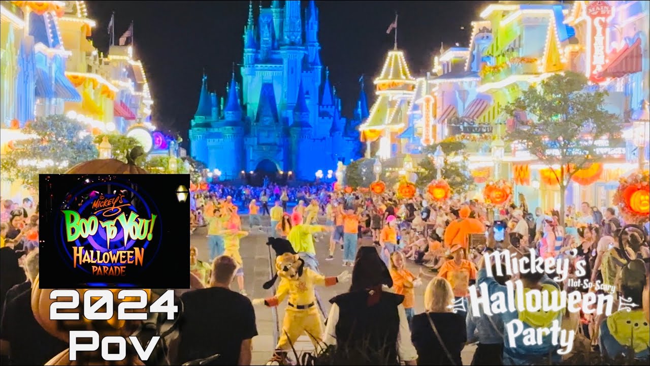 2024 Mickey’s Boo To You Halloween Parade 4K POV - YouTube
