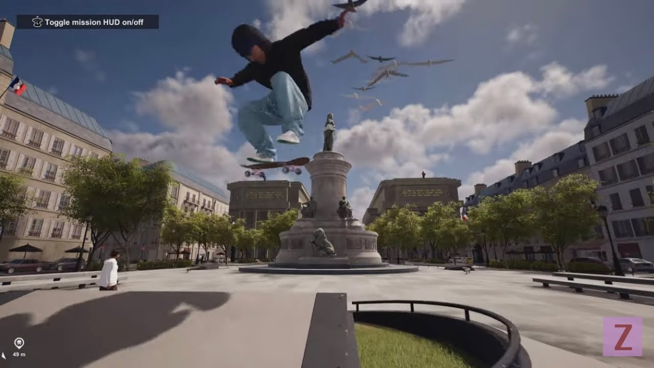 Session: Skate Sim Paris dlc weird improv - YouTube