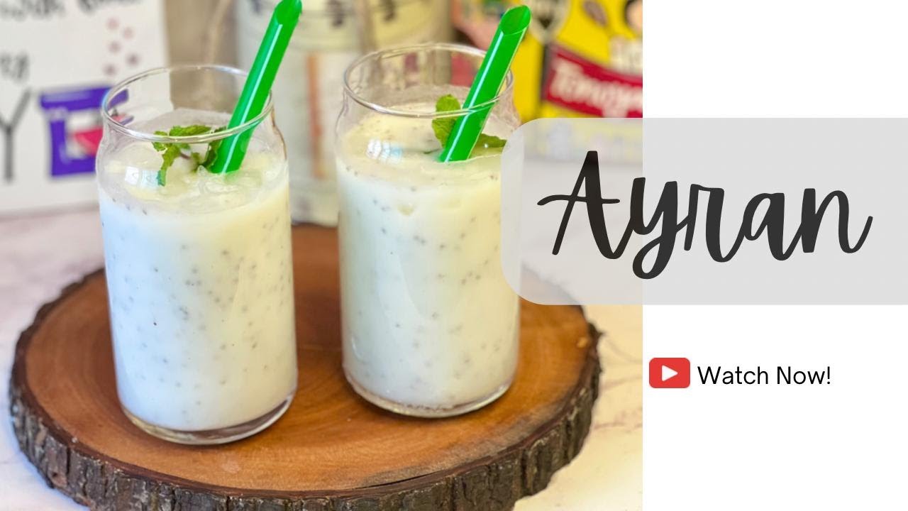 Ayran Turkish Drinks Recipe | How to Make Ayran - YouTube