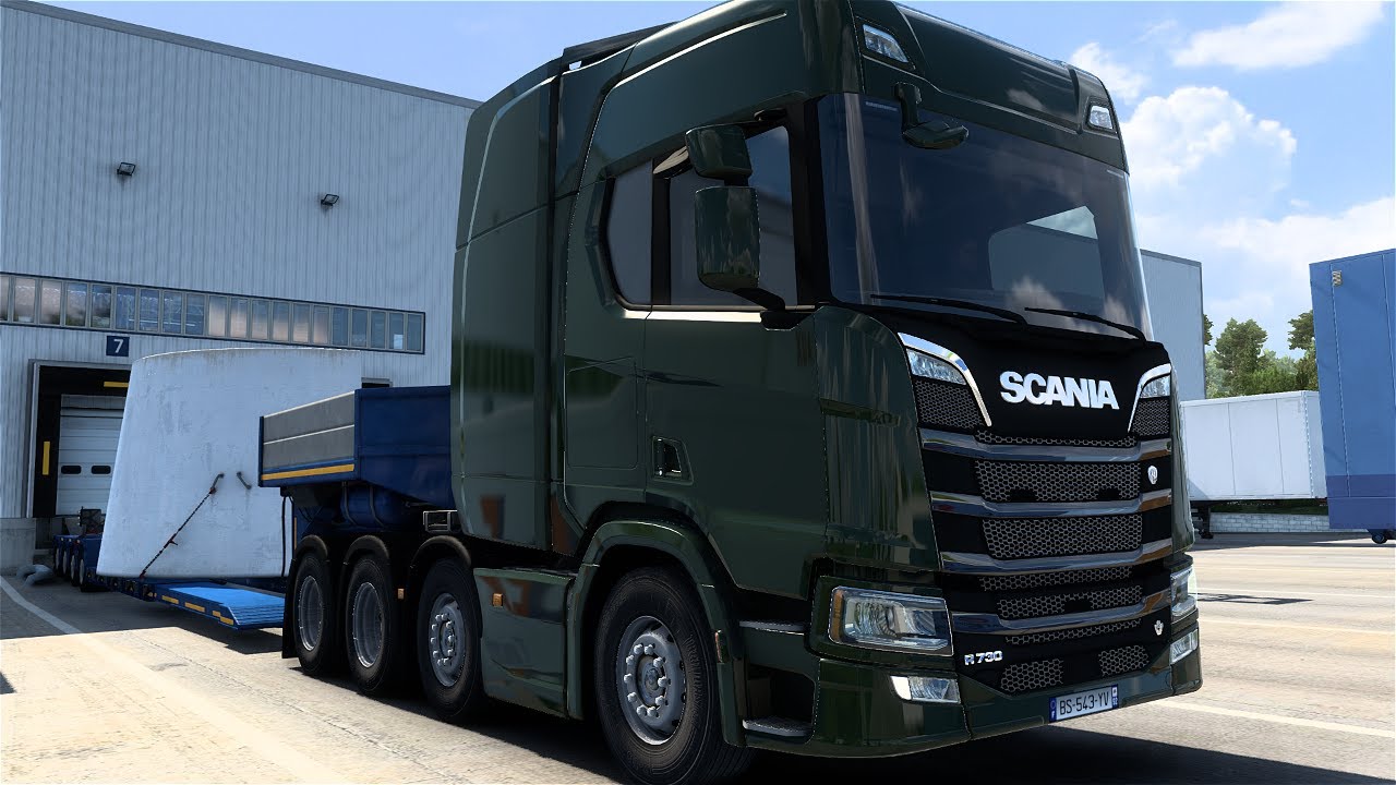 Hauling Heavy Metal Through Switzerland in a 730HP Scania R High Roof ...