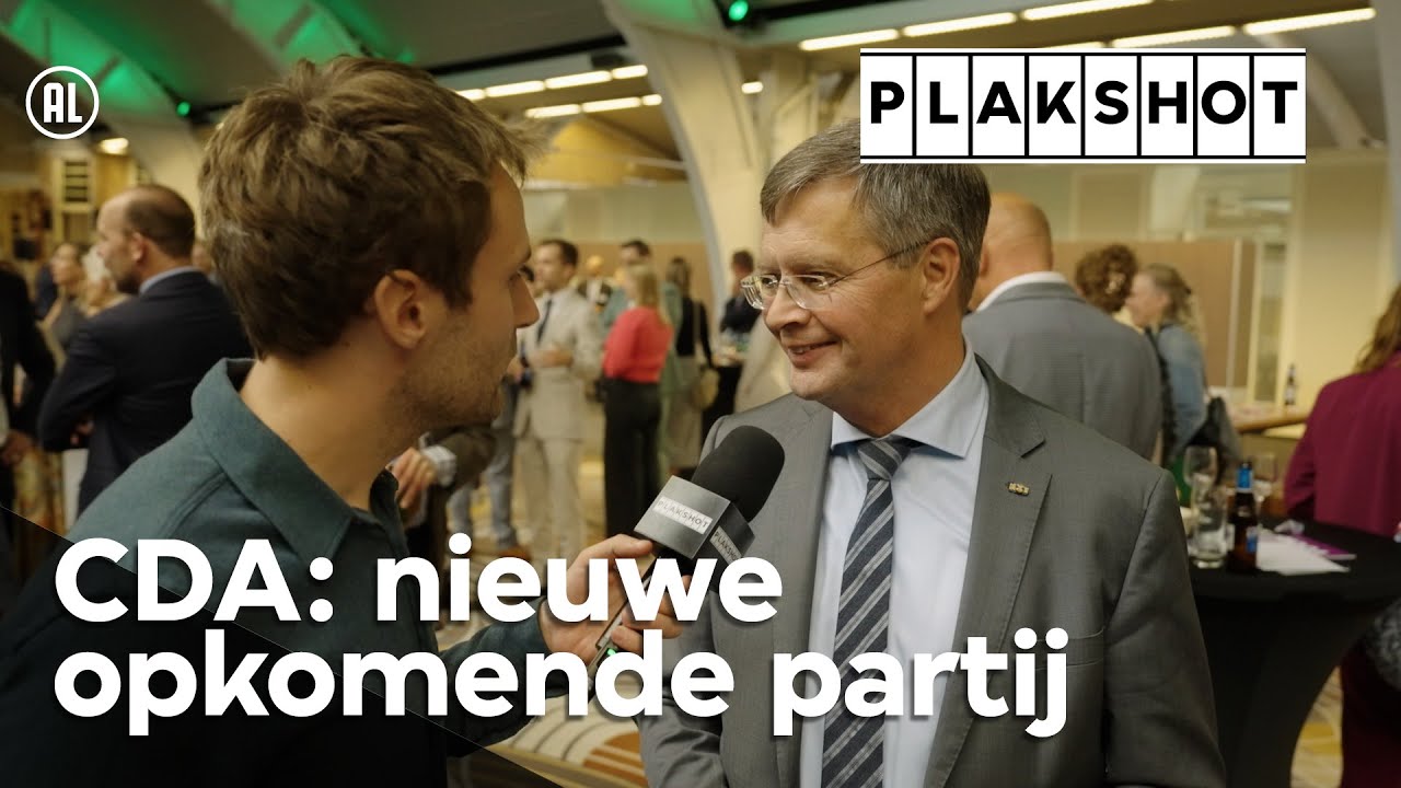 Op bezoek bij nieuwe, kleine partij CDA | Plakshot (S5) - YouTube