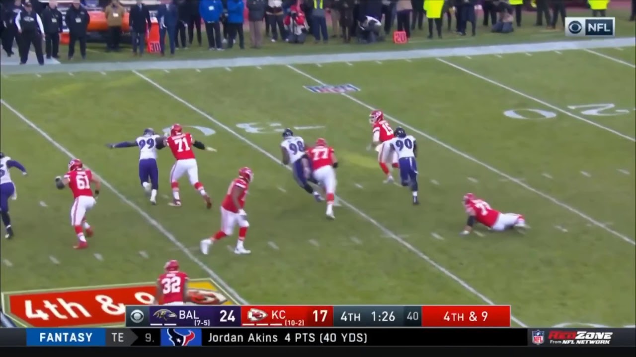 The best pass by Patrick mahomes - YouTube