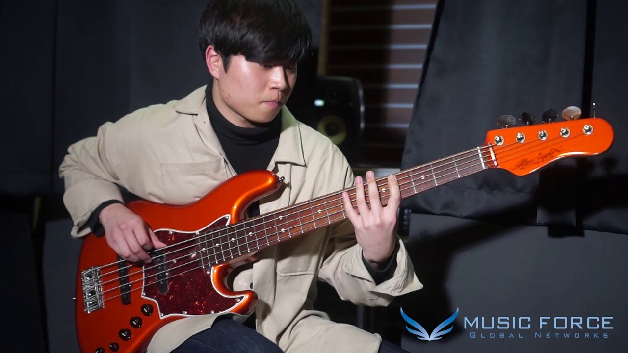 [MusicForce] Alleva Coppolo LG5 Custom Bass Demo by Bassist '서영교 ...