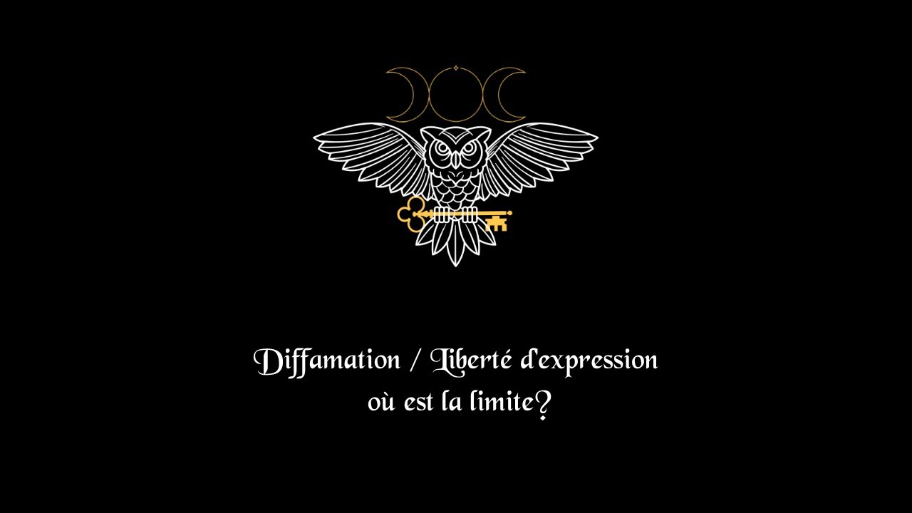 Liberté d’expression et diffamation où est la limite ? - YouTube