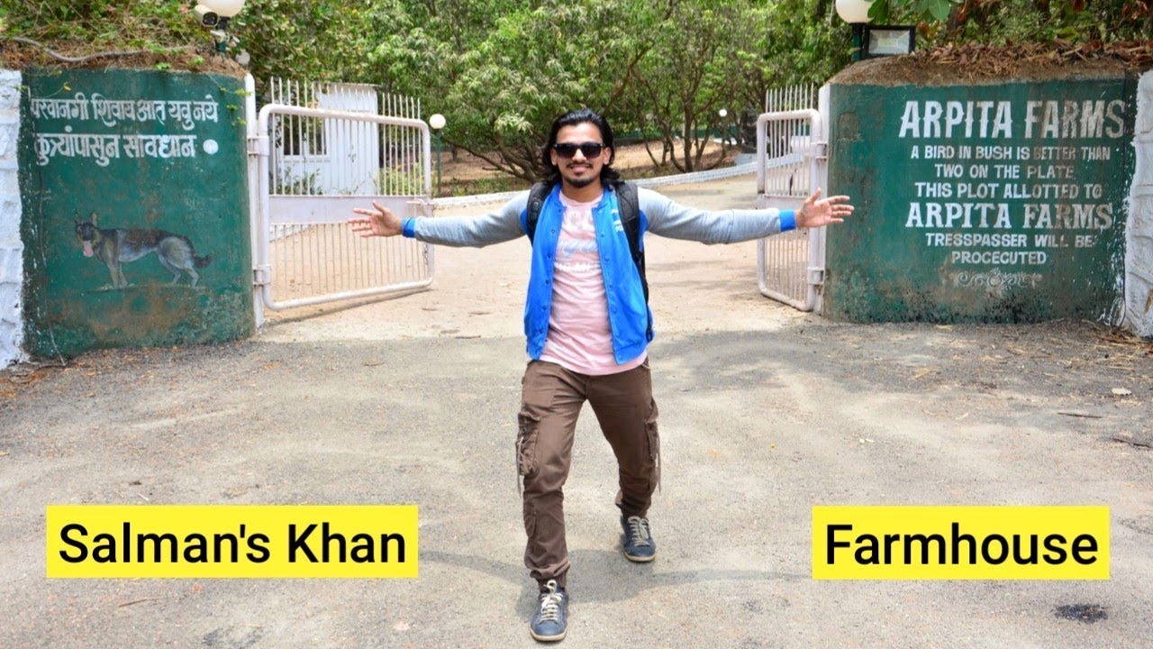 Salman Khan's FARMHOUSE At Panvel | Exploring New Panvel | Mumbai Vlog ...