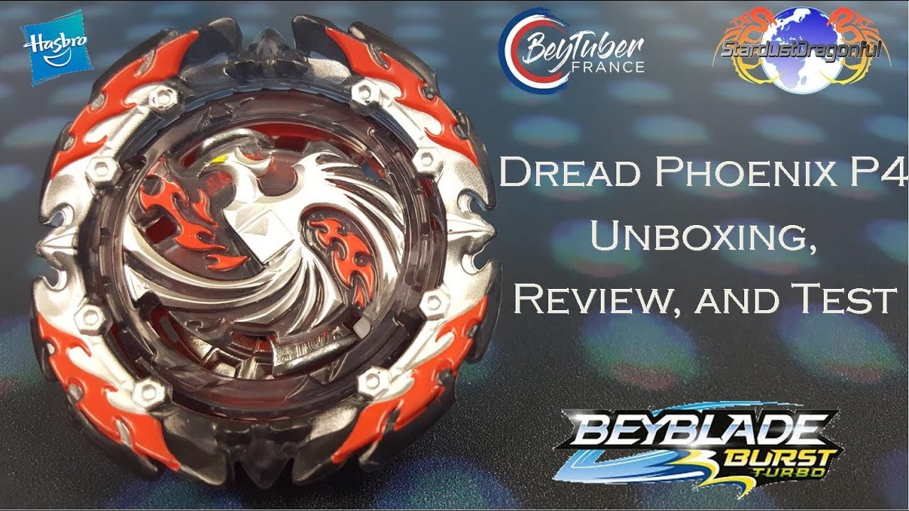 Dread Phoenix P4 Beyblade Burst Turbo Slingshock Ouverture et ...