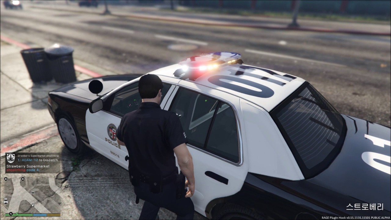 LSPDFR - LAPD Themed Los Santos Police Patrol 03 (2006 Ford CVPI) - YouTube