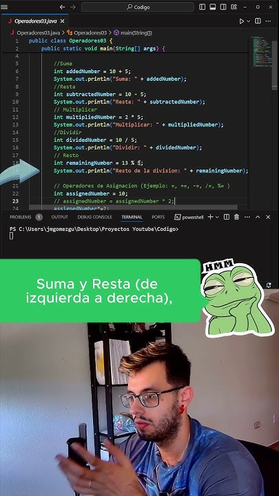Operadores Java - Parte 1 #coding #tutorial #programación #desarrollobackend #aprendeaprogramar ...