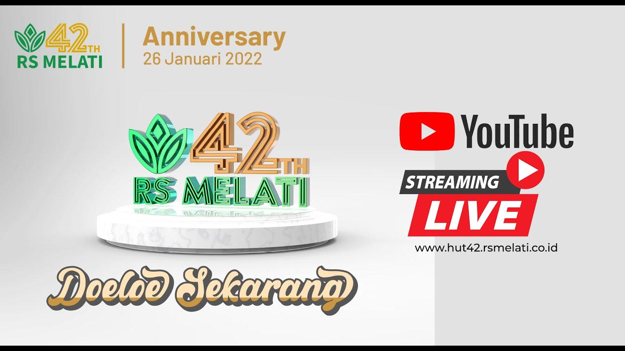 Hut 42 Tahun Rs Melati Tangerang - Full Version - YouTube