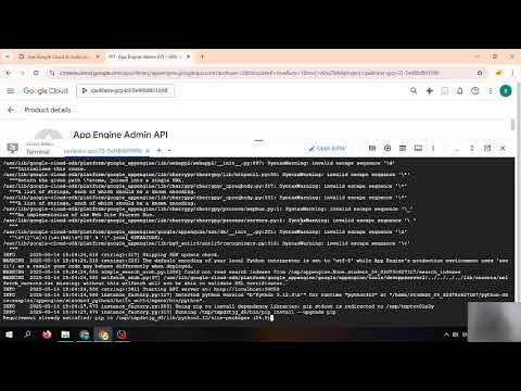 APP Engine: Qwik Start - Python - YouTube