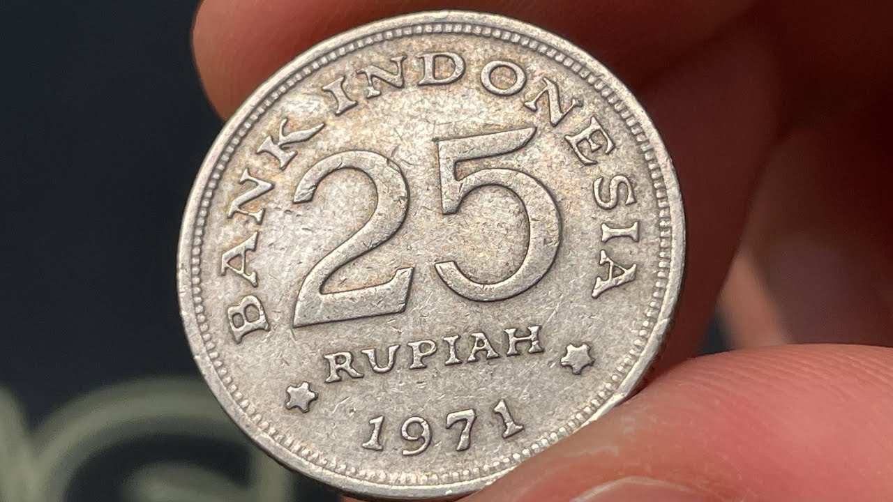 1971 Indonesia 25 Rupiah Coin • Values, Information, Mintage, History ...