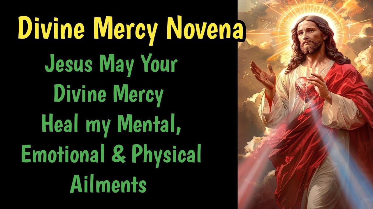 Daily Divine Mercy Novena | Day 5 |Jesus May your Divine Mercy Heal my ...