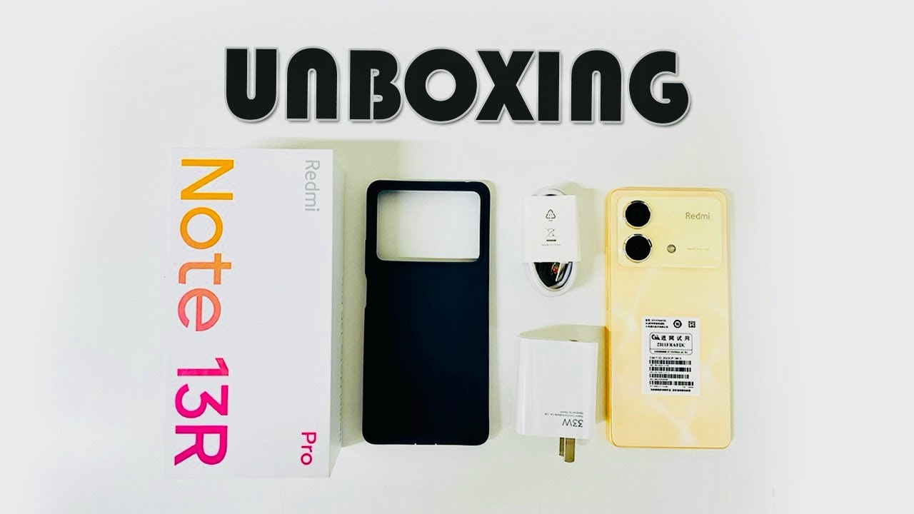 UNBOXING II REDMI NOTE 13 PRO 5G UNBOXING II REDMI NOTE 13R PRO 5G ...