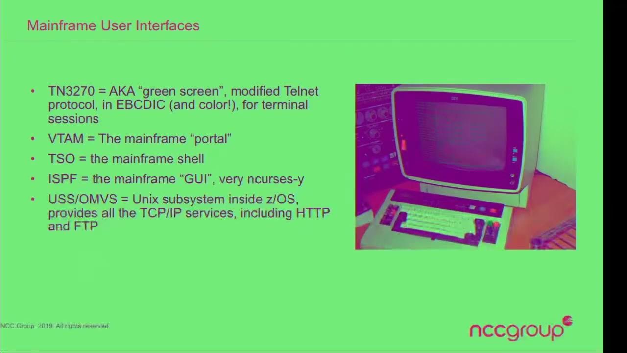 A Gentle Introduction to Hacking Mainframes Dan Helton - YouTube