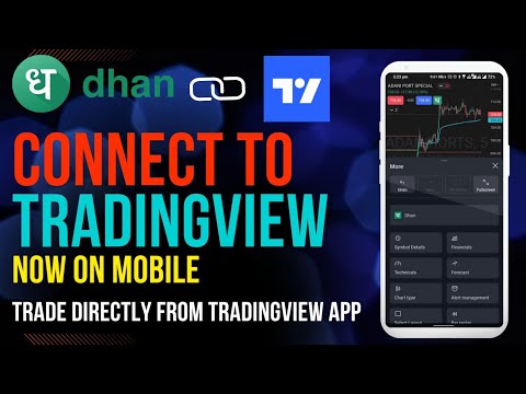 Connect to TradingView | Now available on Mobile App | Dhan Tradingview ...